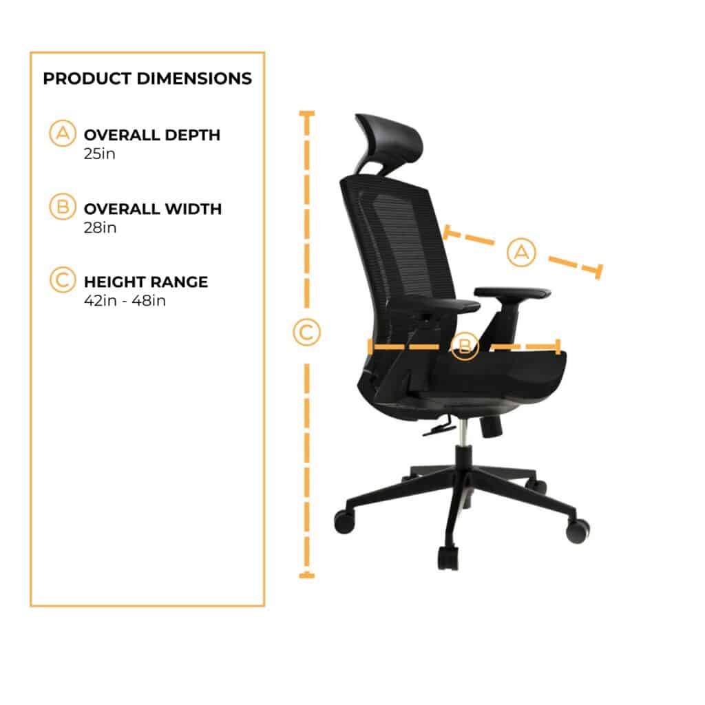 Ergo Plus Mesh Chair | Sunline Office