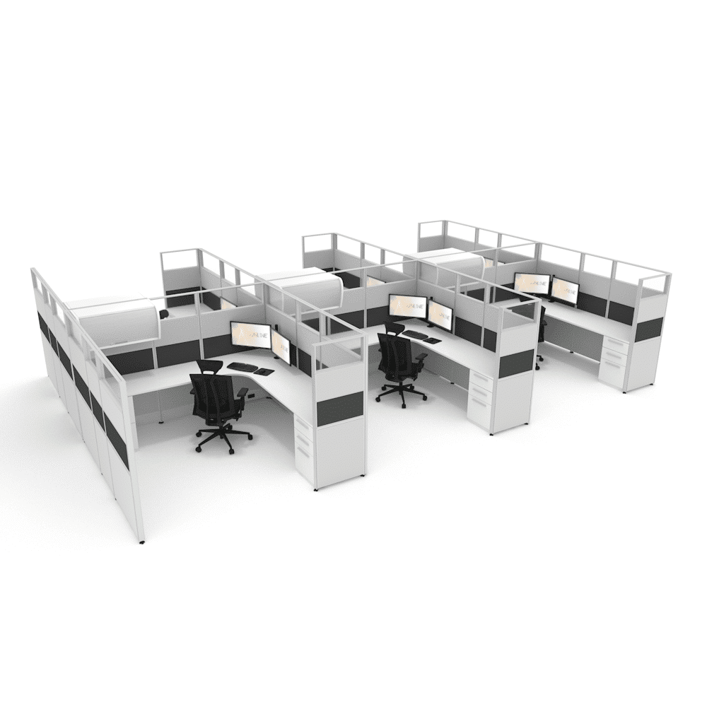 SUNLINE Signature: 8’x8′ - 65″ High - Sunline Office