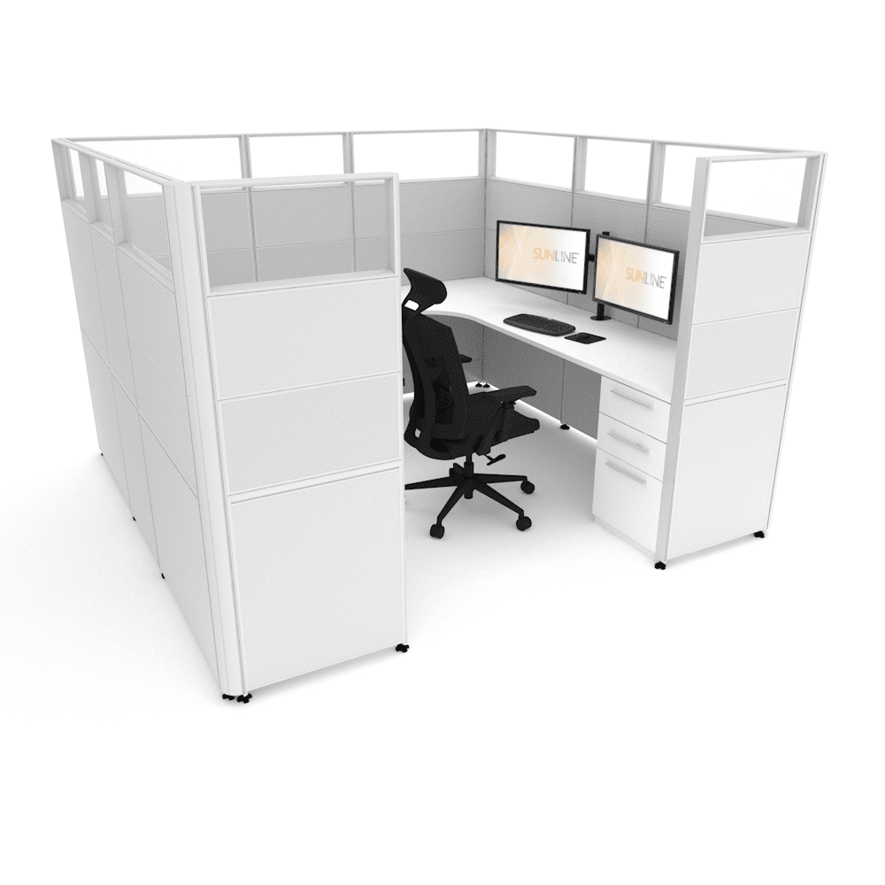 SUNLINE Signature: 8’x8′ - 65″ High - Sunline Office