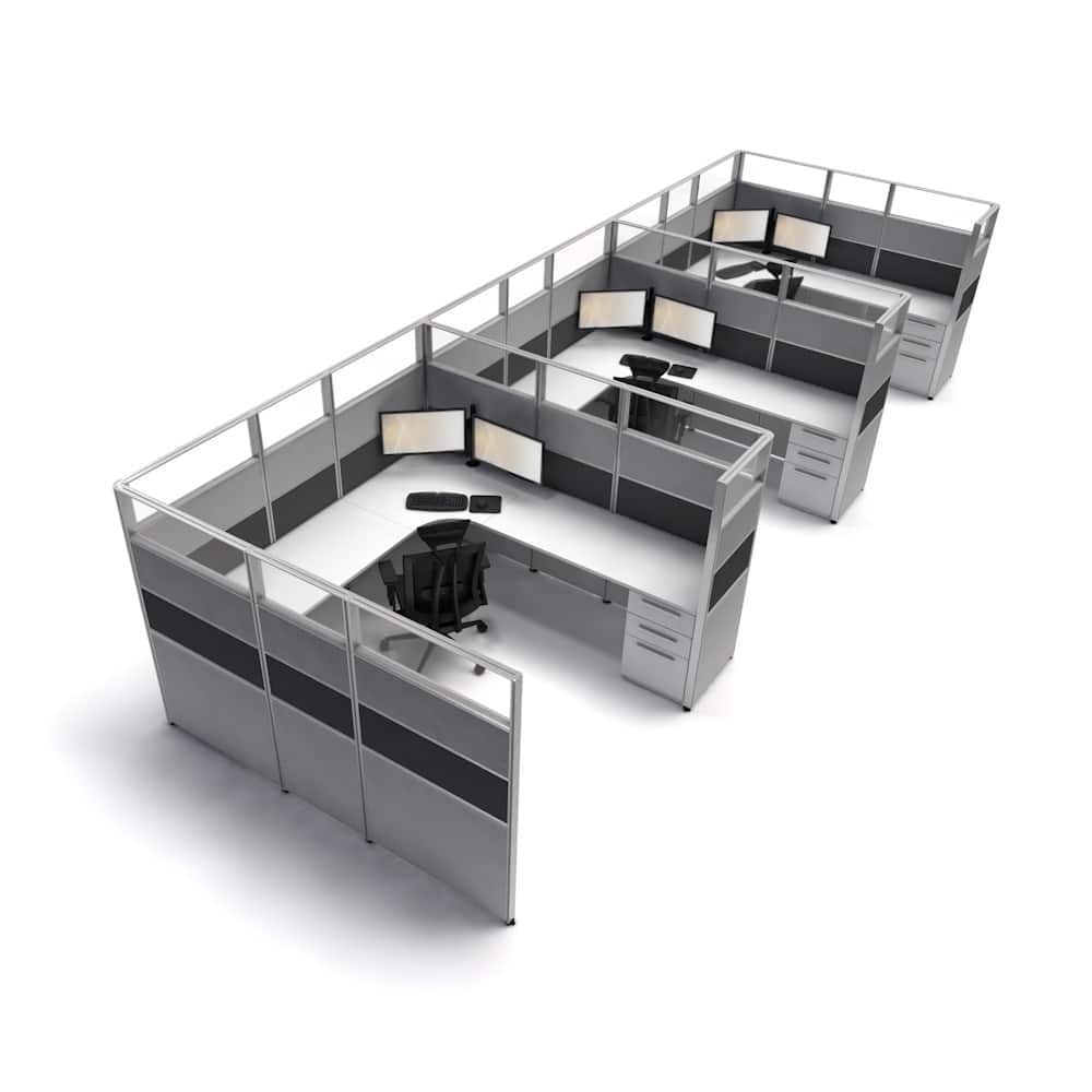 SUNLINE Signature: 8'x8' High-Wall Cubicle