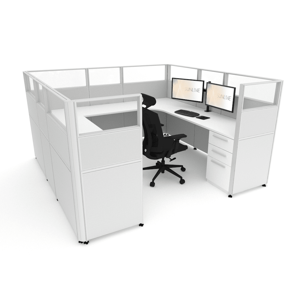 SUNLINE Signature: 8’x8′ - 53″ High - Sunline Office