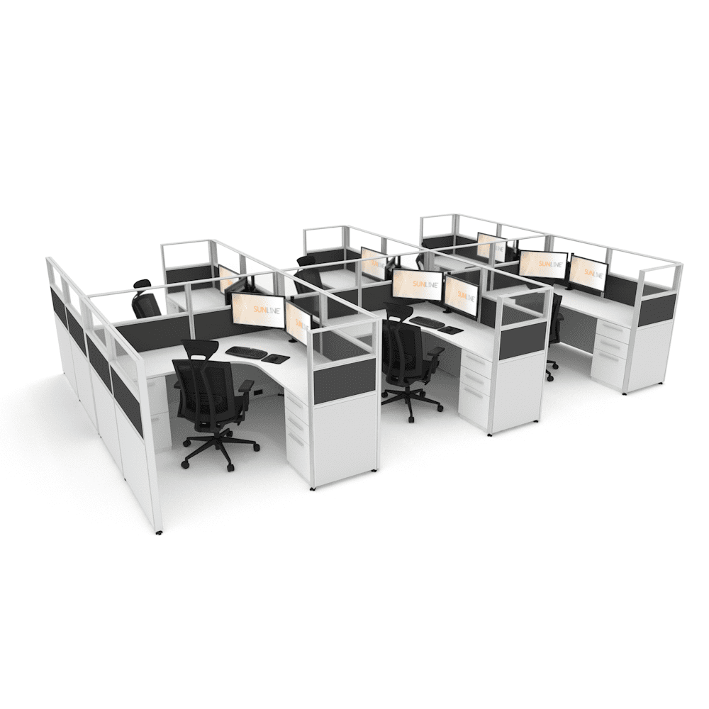 SUNLINE Signature: 6'x6' - 53" High - Sunline Office