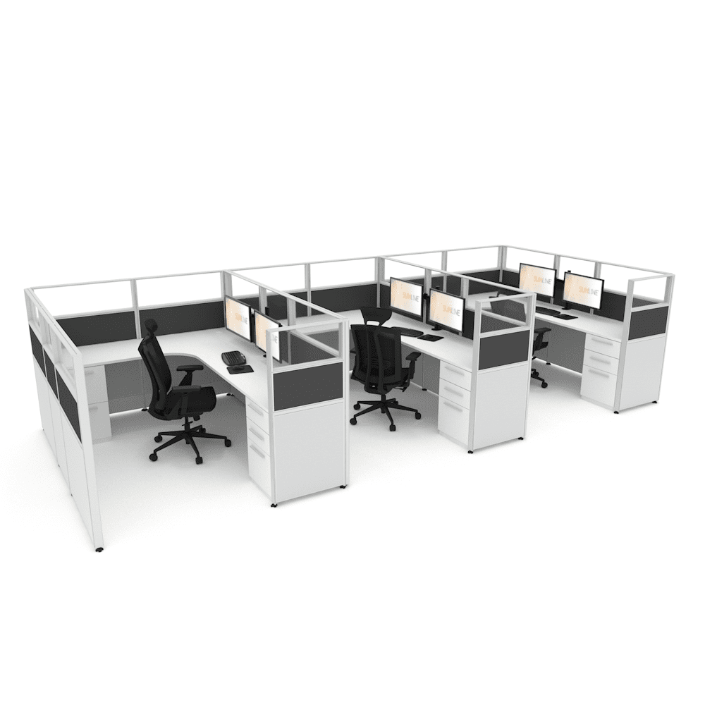 SUNLINE Signature: 6'x8' - 53" High - Sunline Office