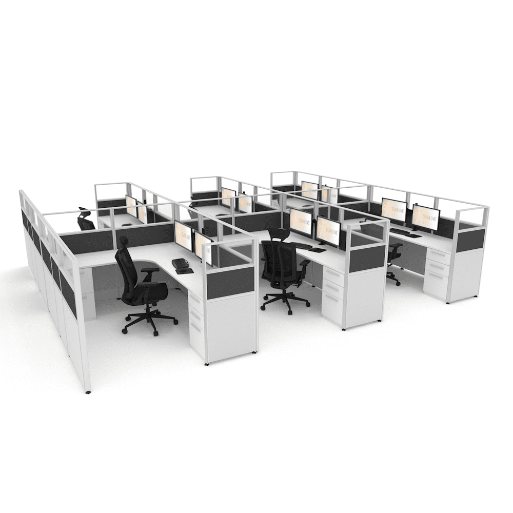 SUNLINE Signature: 6'x8' - 53" High - Sunline Office