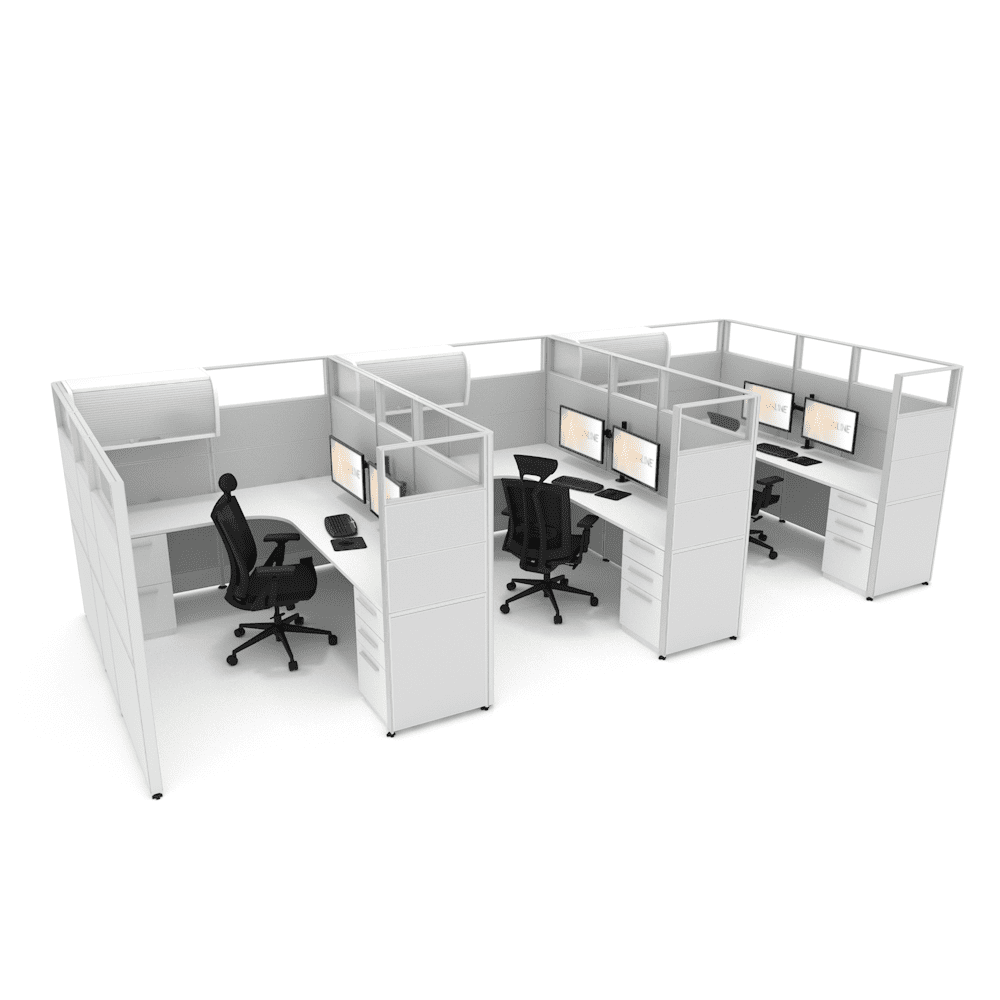 SUNLINE Signature: 6’x8′ - 65″ High - Sunline Office