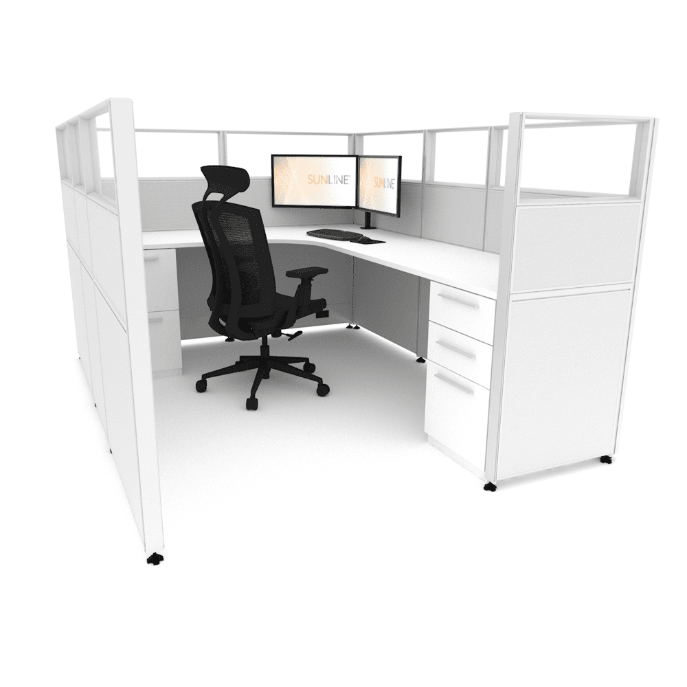 SUNLINE Signature: 6'x8' - 53" High - Sunline Office