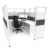 SUNLINE Signature: 6'x6' - 53" High - Sunline Office