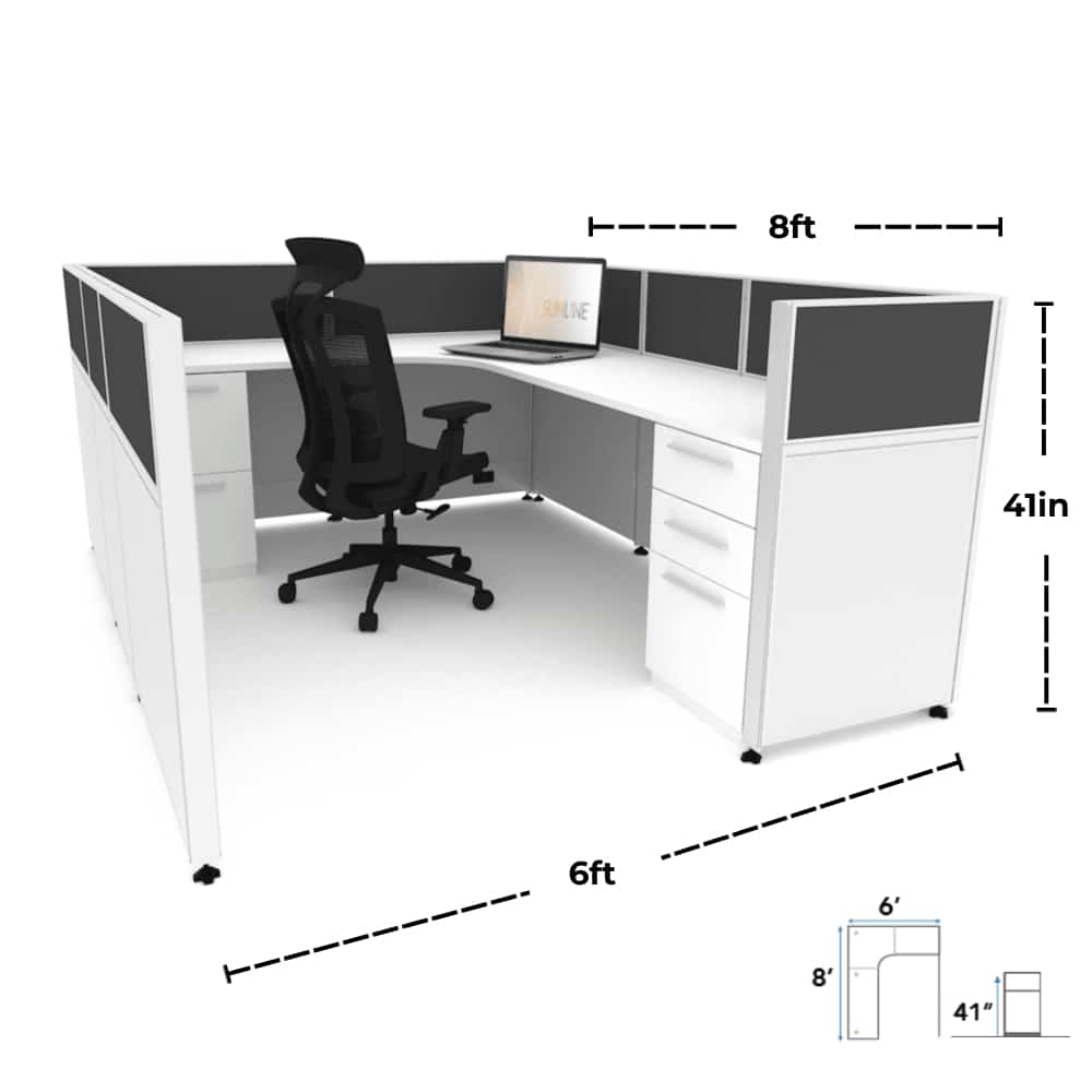 SUNLINE Signature: 6'x8' Compact Cubicle