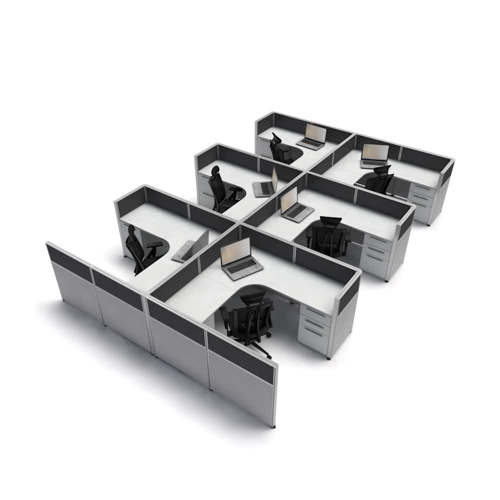 SUNLINE Signature: 6'x6' Cubicle | Sunline Office