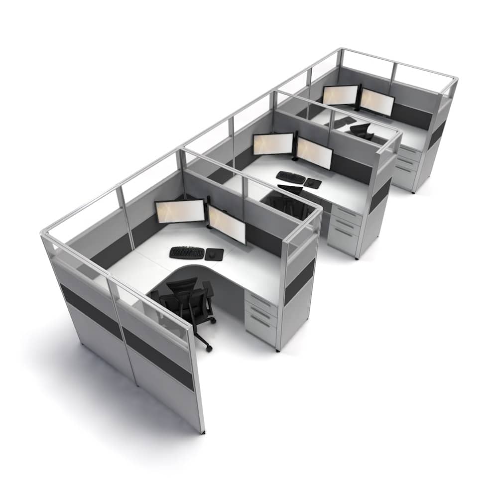 SUNLINE Signature: 6'x6' High-Wall Cubicle