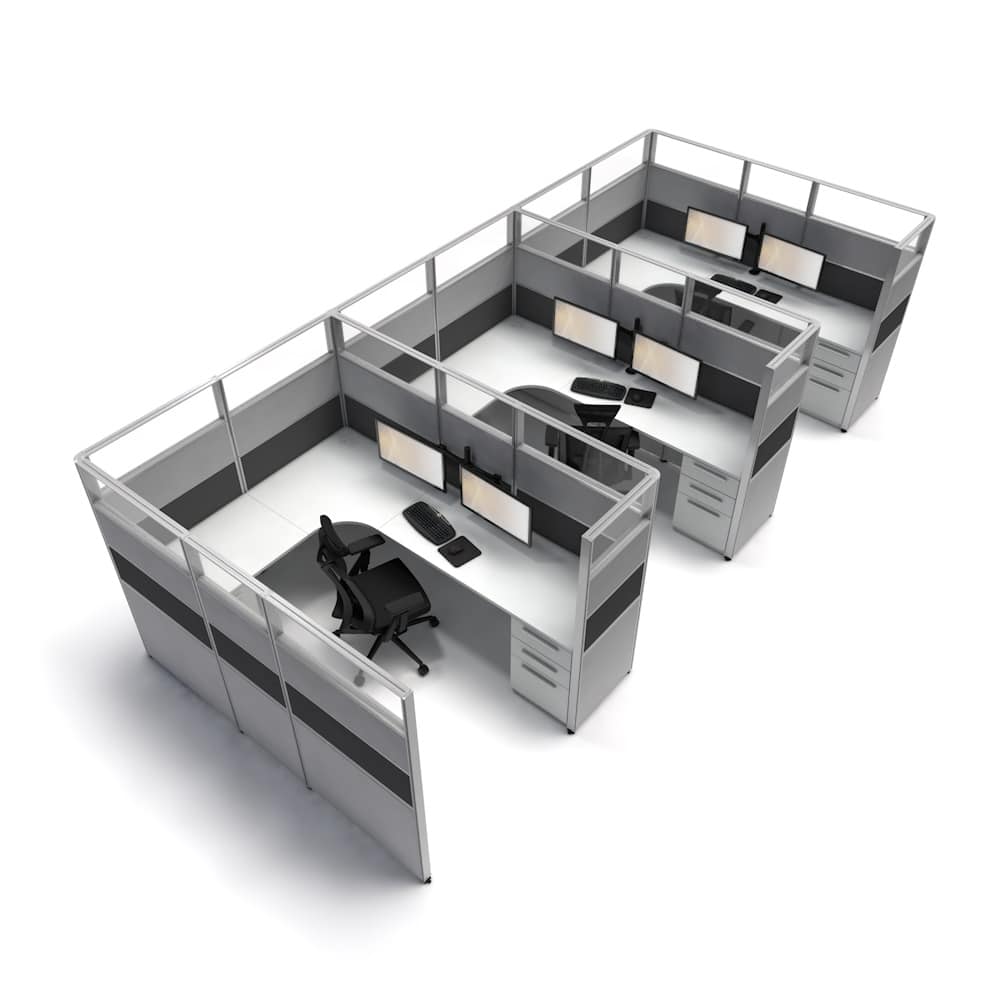 SUNLINE Signature: 6'x8' High-Wall Cubicle