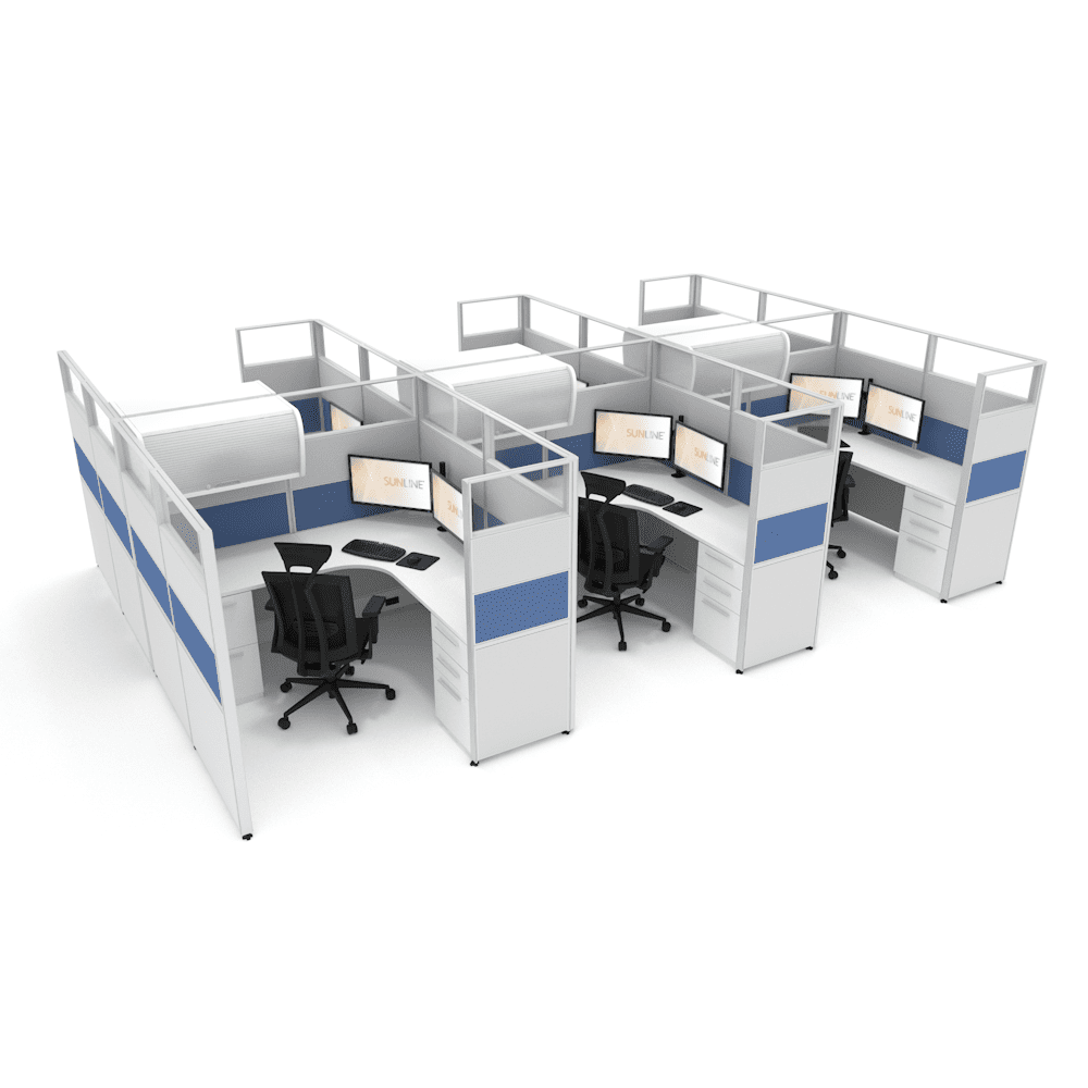 SUNLINE Signature: 6'x6' - 65" High - Sunline Office