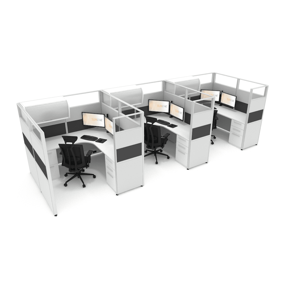 SUNLINE Signature: 6'x6' - 65" High - Sunline Office