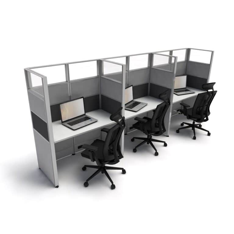 SUNLINE Signature: 4'x2' High-Wall Cubicle