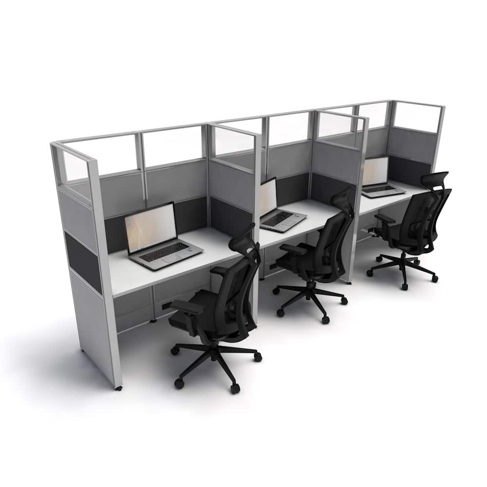 SUNLINE Signature: 4'x2' High-Wall Cubicle