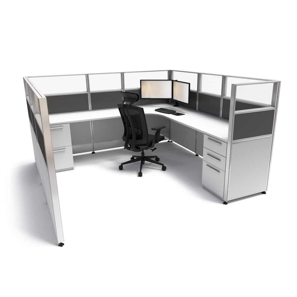 SUNLINE Signature: 8'x8' Mid-Height Cubicle