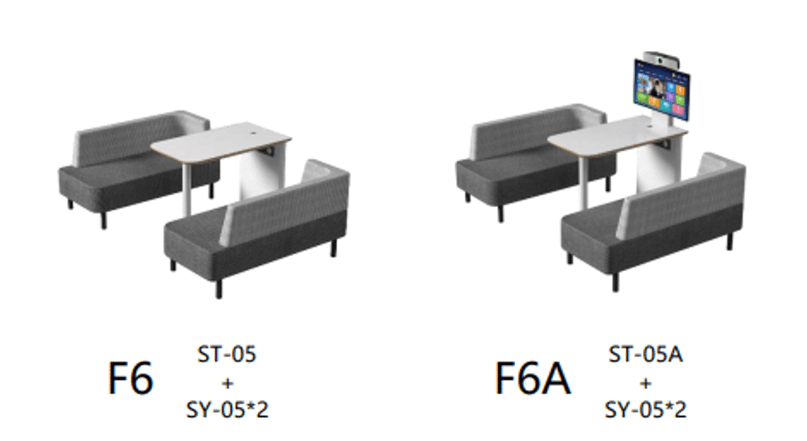 2-4 Person Privacy Booth (L)