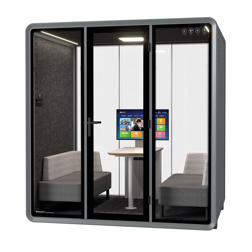 2-4 Person Privacy Booth (L)