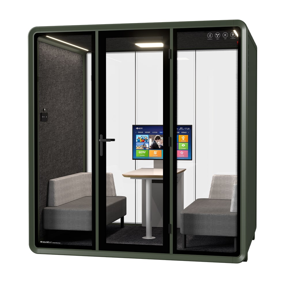 2-4 Person Privacy Booth (L)