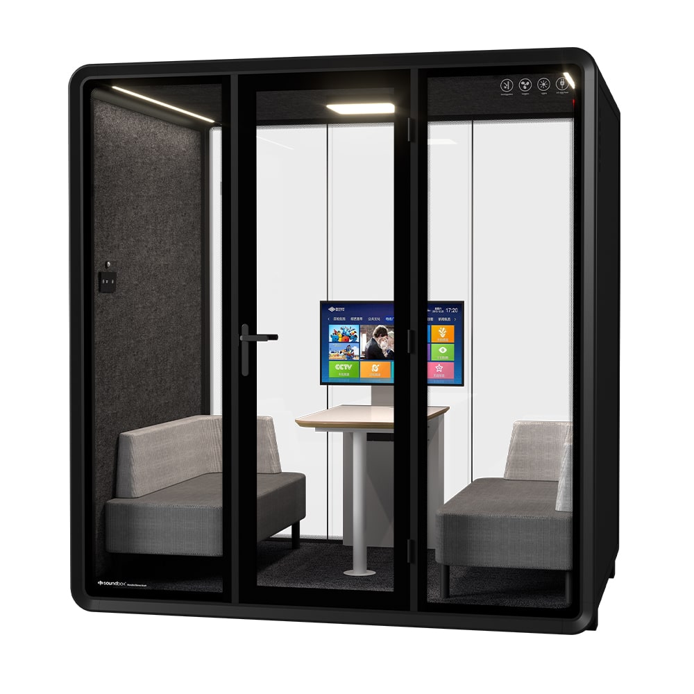 2-4 Person Privacy Booth (L)