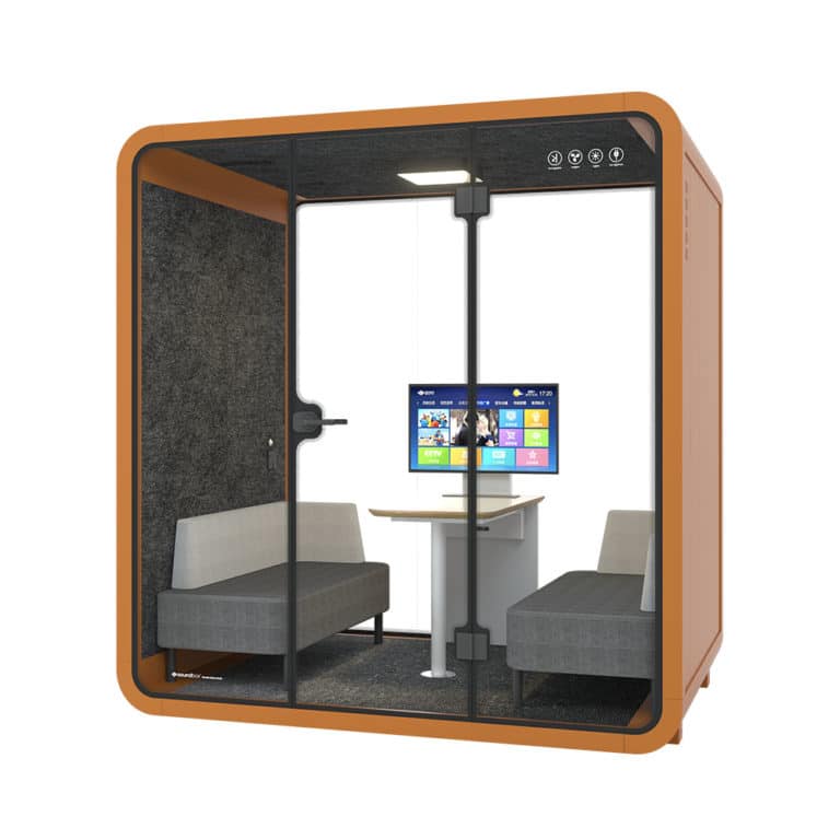 2-4 Person Privacy Booth - Sunline Office