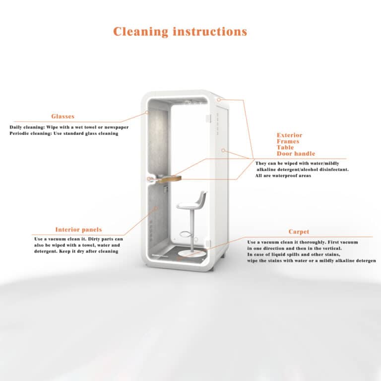 4-6 Person Privacy Booth (XL)