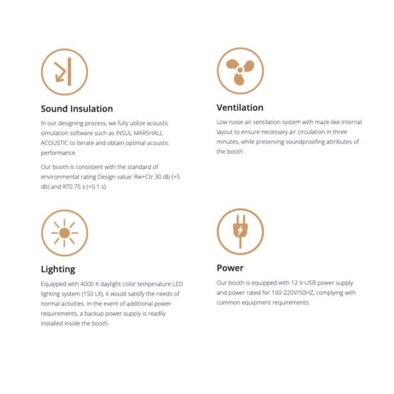 2-4 Person Privacy Booth (L)