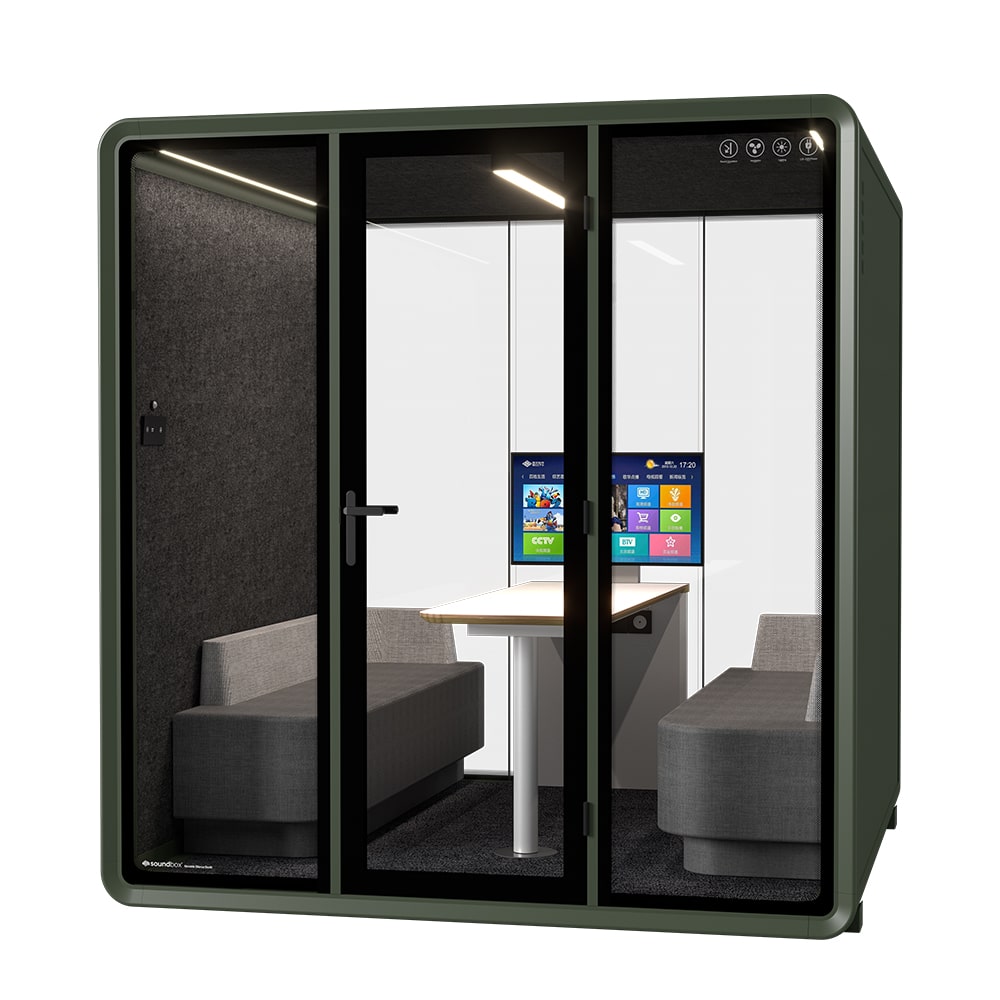 4-6 Person Privacy Booth (XL) - Sunline Office