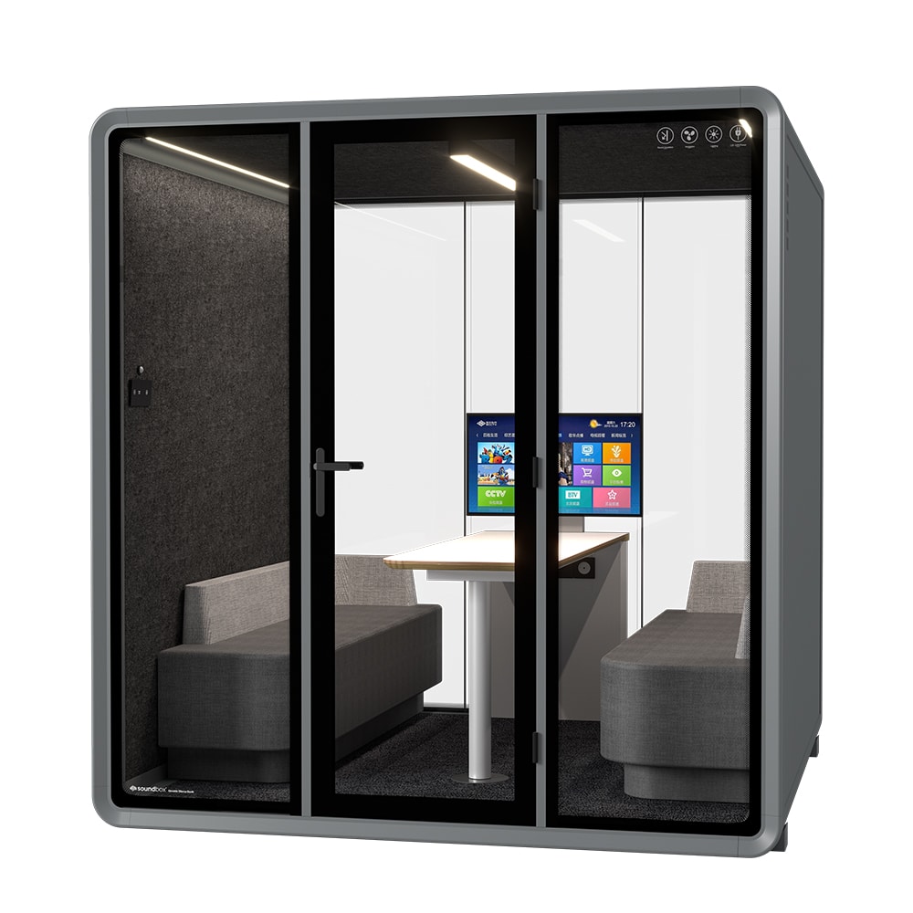 4-6 Person Privacy Booth (XL) - Sunline Office