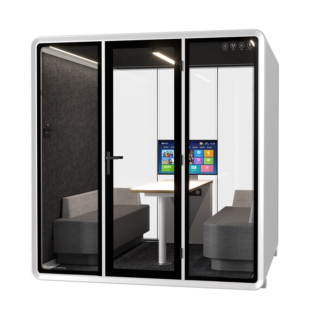 4-6 Person Privacy Booth (XL) - Sunline Office