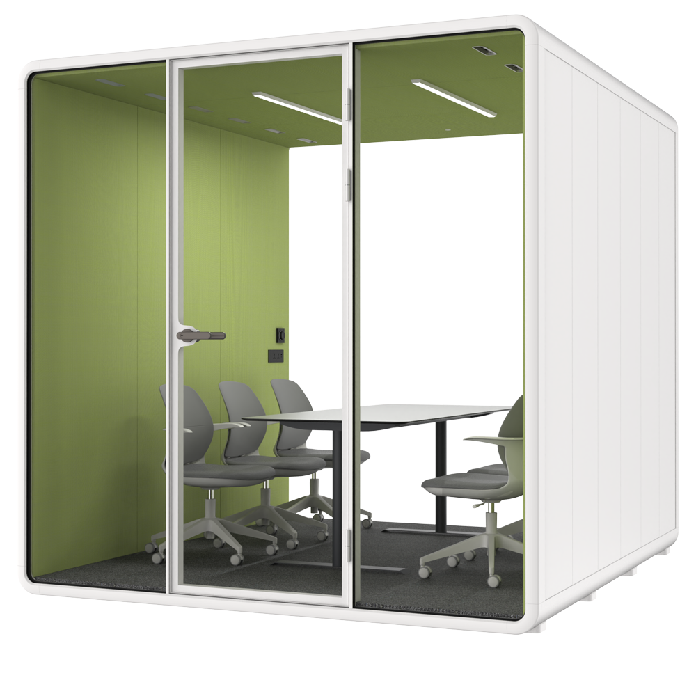 Sunline Serenity 4-6 Person Privacy Booth (XL) | Sunline Office