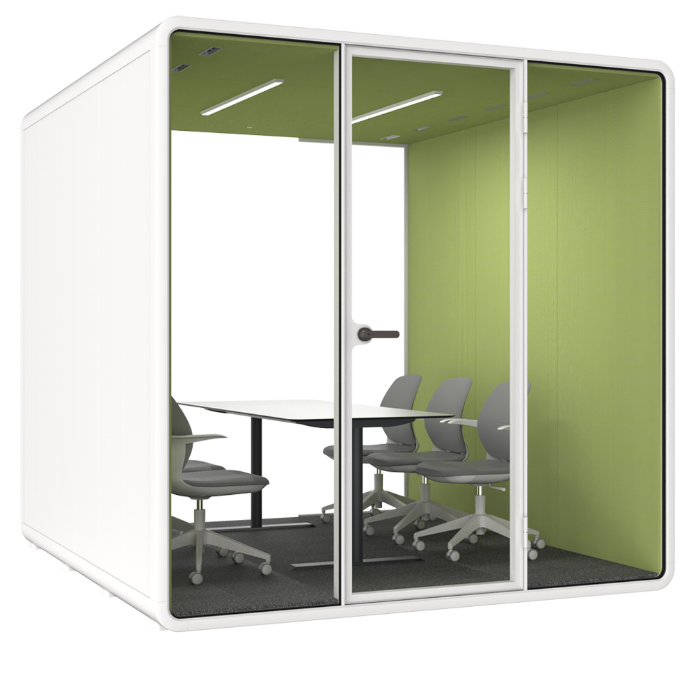 Sunline Serenity 4-6 Person Privacy Booth (XL) | Sunline Office