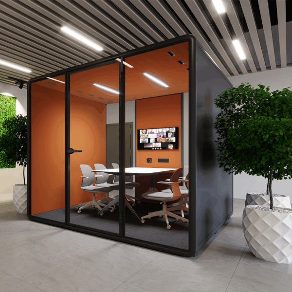 Sunline Serenity 4-6 Person Privacy Booth (XL) | Sunline Office