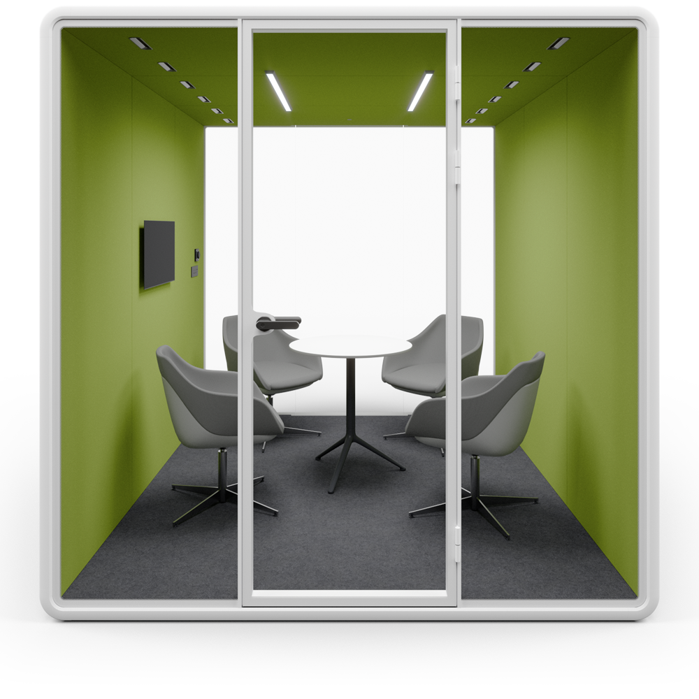 Sunline Serenity 4-6 Person Privacy Booth (XL) | Sunline Office