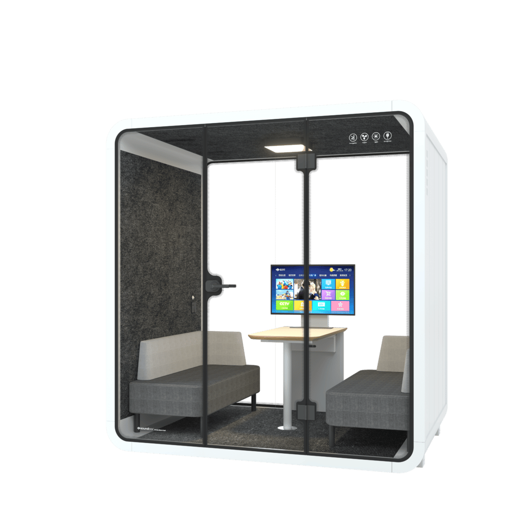 2-4 Person Privacy Booth - Sunline Office