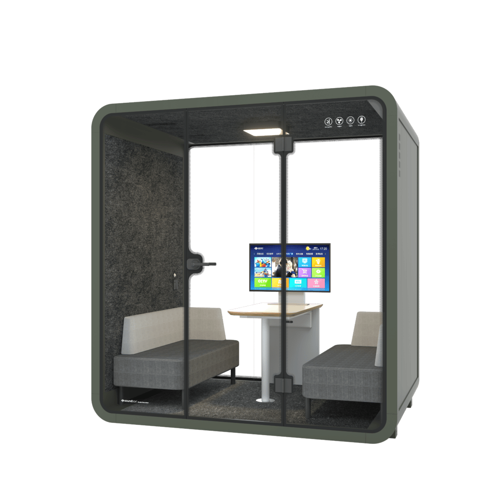 2-4 Person Privacy Booth - Sunline Office