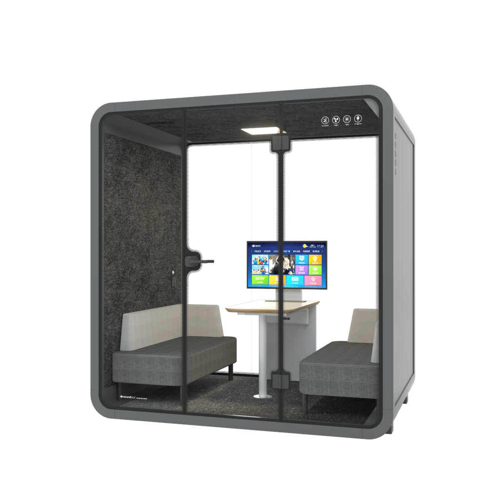 2-4 Person Privacy Booth - Sunline Office