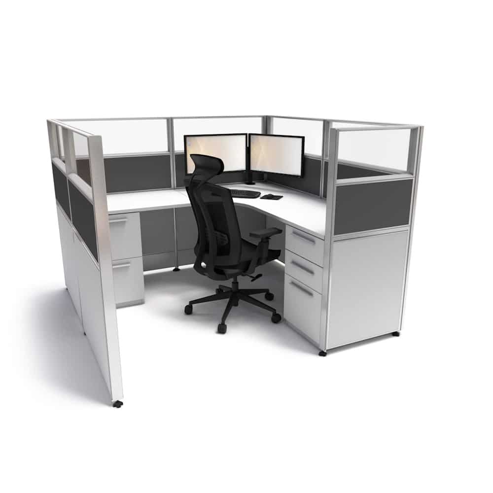 SUNLINE Signature: 6'x6' Mid-Height Cubicle