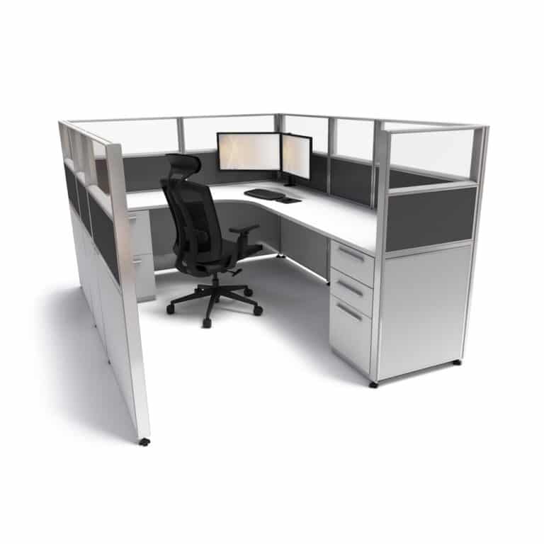 SUNLINE Signature: 6'x8' Mid-Height Cubicle