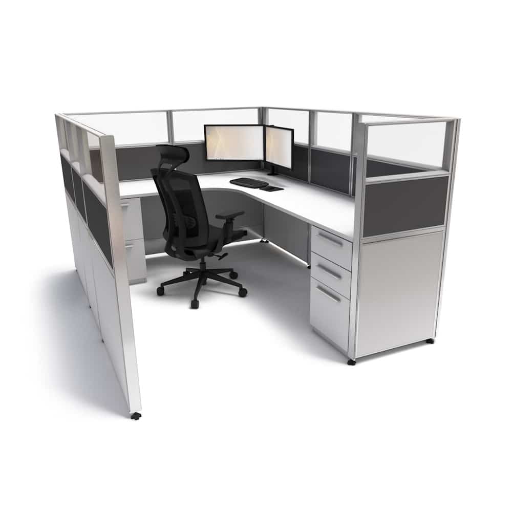 SUNLINE Signature: 6'x8' Mid-Height Cubicle